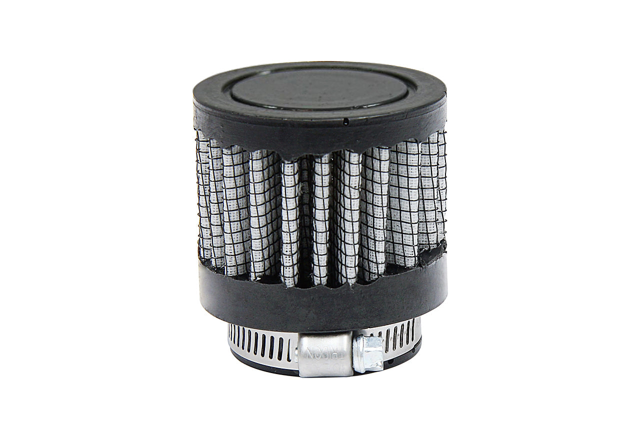 HPS Performance Crankcase Vent Air Filter Breather 1" ID, 2" Overall L ...